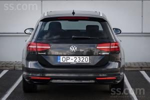 Black Volkswagen Passat B8 2015 in Riga, with an engine capacity of 1.60 L and mileage of 263 thousand km for 9490 €, photo 6 on AUTOMOTO.COM.LV