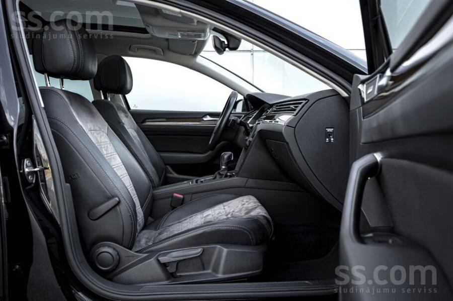 Black Volkswagen Passat B8 2015 in Riga, with an engine capacity of 1.60 L and mileage of 263 thousand km for 9490 €, photo 12 on AUTOMOTO.COM.LV