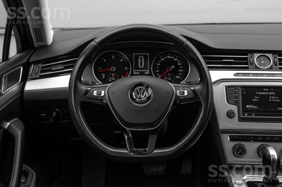 Melns Volkswagen Passat B8 2015 Rīga, ar dzinēja tilpumu 2.00 L un nobraukumu 269 tūkst. km par 8995 €, foto 19 vietnē AUTOMOTO.COM.LV