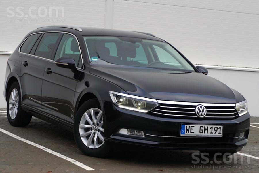 Melns Volkswagen Passat B8 2016 Rīga, ar dzinēja tilpumu 2.00 L un nobraukumu 245 tūkst. km par 12700 €, foto 1 vietnē AUTOMOTO.COM.LV