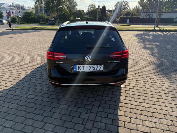 Melns Volkswagen Passat B8 2016 Jelgava, ar dzinēja tilpumu 2.00 L un nobraukumu 322 tūkst. km par 7200 €, foto 4 vietnē AUTOMOTO.COM.LV
