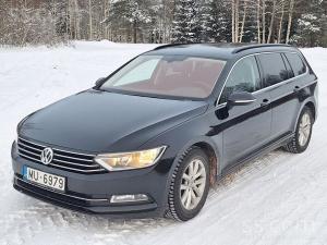 Melns Volkswagen Passat B8 2016 Balvi, ar dzinēja tilpumu 2.00 L un nobraukumu 231 tūkst. km par 9800 €, foto  vietnē AUTOMOTO.COM.LV