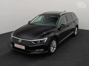 Black Volkswagen Passat B8 2016 in Vilnius, with an engine capacity of 2.00 L and mileage of 215 thousand km for 12899 €, photo  on AUTOMOTO.COM.LV