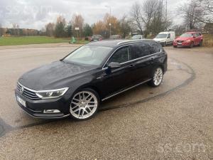 Black Volkswagen Passat B8 2016 in Riga, with an engine capacity of 2.00 L and mileage of 255 thousand km for 9800 €, photo  on AUTOMOTO.COM.LV