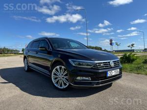 Melns Volkswagen Passat B8 2016 Rīga, ar dzinēja tilpumu 2.00 L un nobraukumu 216 tūkst. km par 13500 €, foto  vietnē AUTOMOTO.COM.LV