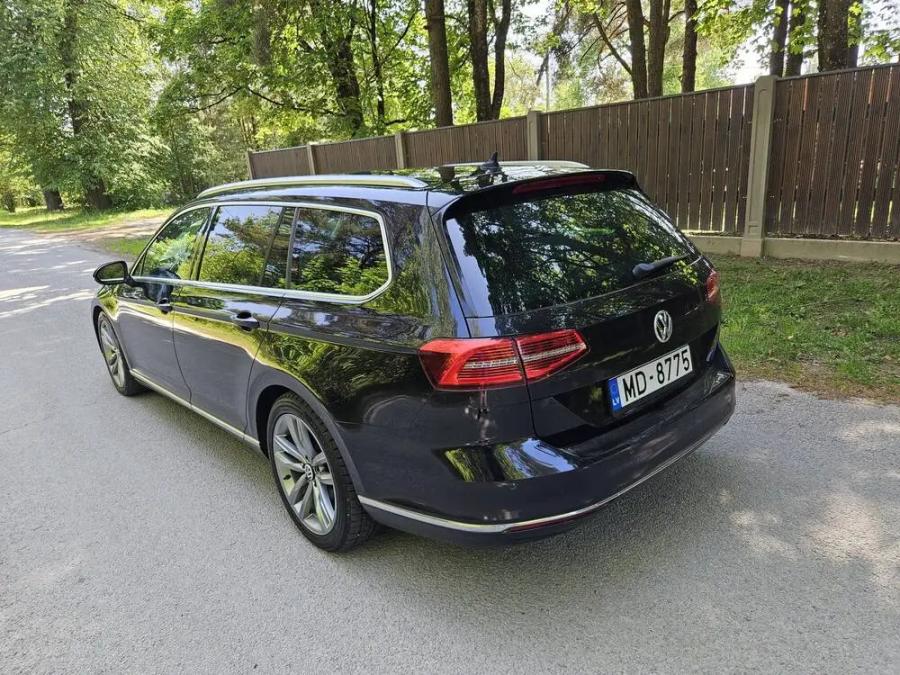 Melns Volkswagen Passat B8 2016 Jēkabpils, ar dzinēja tilpumu 2.00 L un nobraukumu 297 tūkst. km par 9990 €, foto 8 vietnē AUTOMOTO.COM.LV
