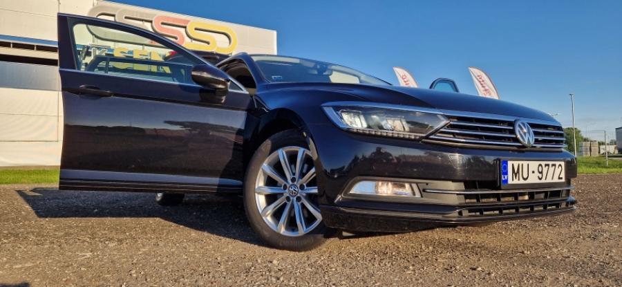 Black Volkswagen Passat B8 2016 in Riga, with an engine capacity of 2.00 L and mileage of 163 thousand km for 12250 €, photo 35 on AUTOMOTO.COM.LV