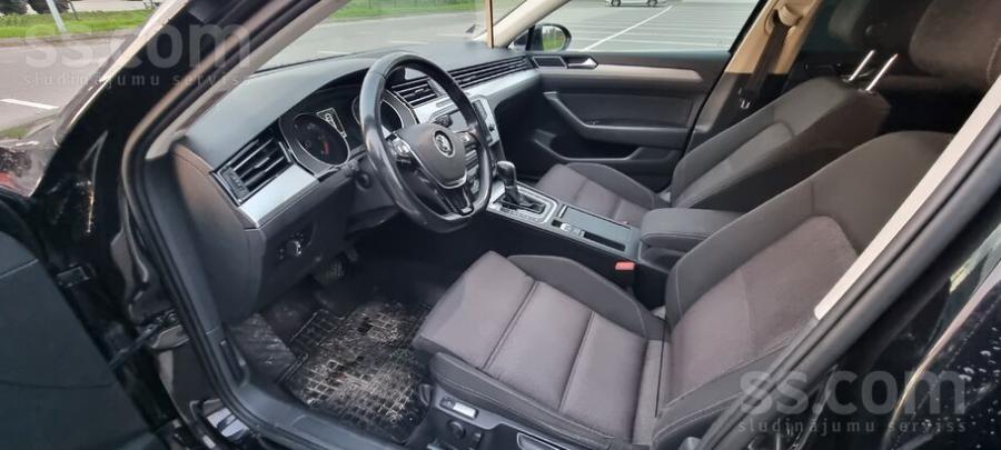Melns Volkswagen Passat B8 2016 Valmiera, ar dzinēja tilpumu 2.00 L un nobraukumu 314 tūkst. km par 9700 €, foto 7 vietnē AUTOMOTO.COM.LV