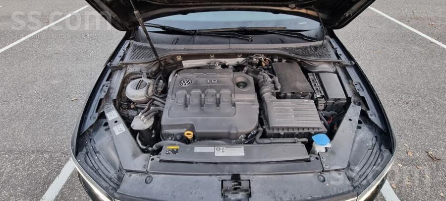 Melns Volkswagen Passat B8 2016 Valmiera, ar dzinēja tilpumu 2.00 L un nobraukumu 314 tūkst. km par 9700 €, foto 13 vietnē AUTOMOTO.COM.LV