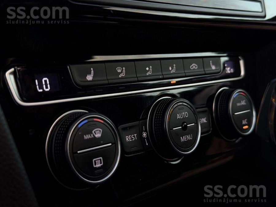 Melns Volkswagen Passat B8 2016 Daugavpils, ar dzinēja tilpumu 1.40 L un nobraukumu 0 tūkst. km par 12350 €, foto 17 vietnē AUTOMOTO.COM.LV