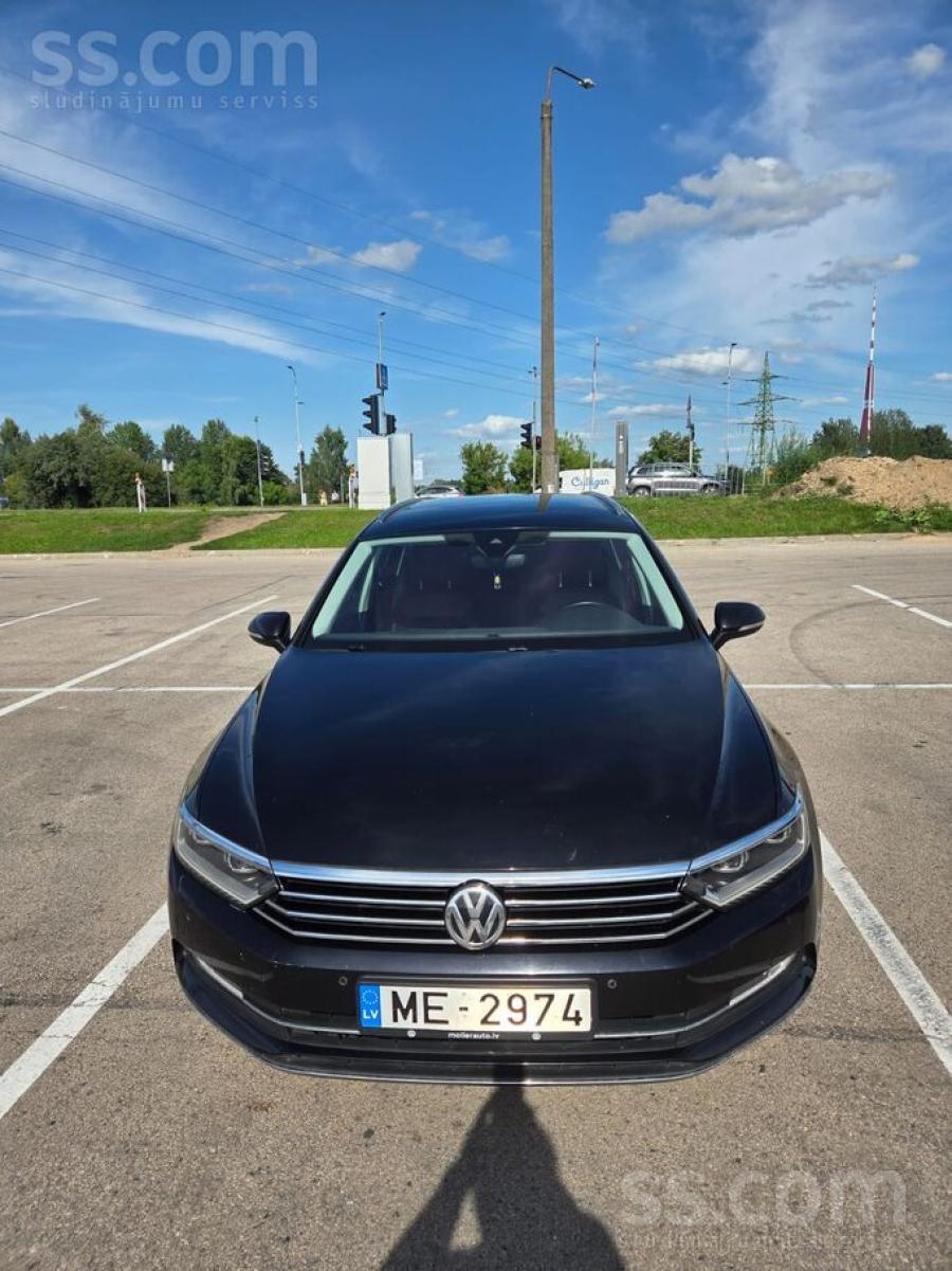 Melns Volkswagen Passat B8 2016 Rīga, ar dzinēja tilpumu 2.00 L un nobraukumu 205 tūkst. km par 12500 €, foto 1 vietnē AUTOMOTO.COM.LV