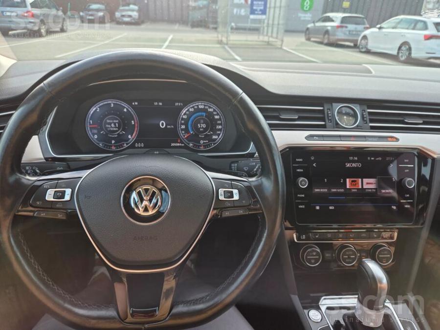 Melns Volkswagen Passat B8 2016 Rīga, ar dzinēja tilpumu 2.00 L un nobraukumu 205 tūkst. km par 12500 €, foto 6 vietnē AUTOMOTO.COM.LV