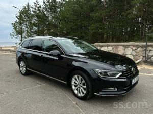 Black Volkswagen Passat B8 2016 in Riga, with an engine capacity of 2.00 L and mileage of 191 thousand km for 10500 €, photo 3 on AUTOMOTO.COM.LV