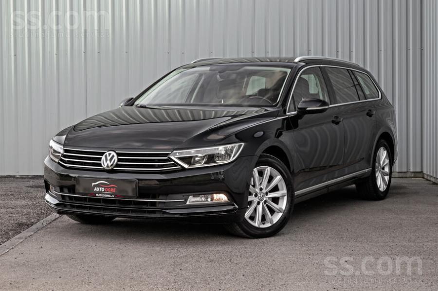 Black Volkswagen Passat B8 2016 in Ogre, with an engine capacity of 2.00 L and mileage of 200 thousand km for 12500 €, photo 1 on AUTOMOTO.COM.LV