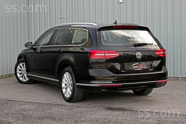 Black Volkswagen Passat B8 2016 in Ogre, with an engine capacity of 2.00 L and mileage of 200 thousand km for 12500 €, photo 4 on AUTOMOTO.COM.LV