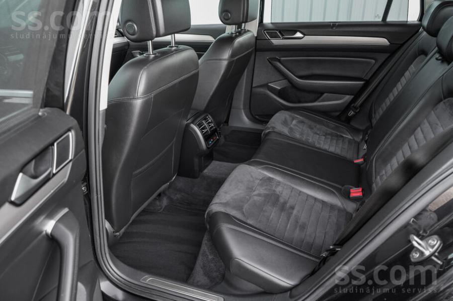 Black Volkswagen Passat B8 2016 in Ogre, with an engine capacity of 2.00 L and mileage of 200 thousand km for 12500 €, photo 23 on AUTOMOTO.COM.LV