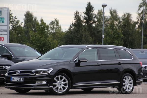 Melns Volkswagen Passat B8 2016 Tukums, ar dzinēja tilpumu 2.00 L un nobraukumu 295 tūkst. km par 8990 €, foto 1 vietnē AUTOMOTO.COM.LV