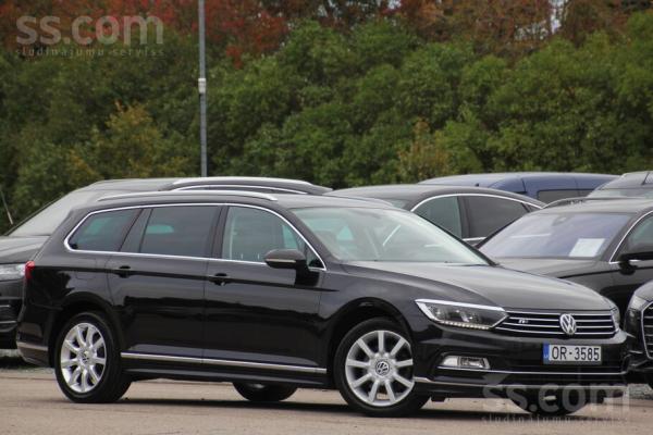 Melns Volkswagen Passat B8 2016 Tukums, ar dzinēja tilpumu 2.00 L un nobraukumu 295 tūkst. km par 8990 €, foto 4 vietnē AUTOMOTO.COM.LV