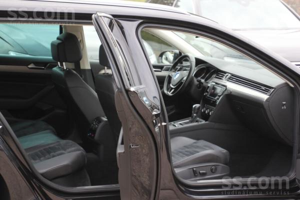 Melns Volkswagen Passat B8 2016 Tukums, ar dzinēja tilpumu 2.00 L un nobraukumu 295 tūkst. km par 8990 €, foto 7 vietnē AUTOMOTO.COM.LV