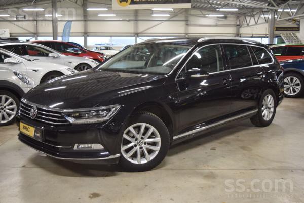 Black Volkswagen Passat B8 2017 in Riga, with an engine capacity of 2.00 L and mileage of 137 thousand km for 13900 €, photo 1 on AUTOMOTO.COM.LV