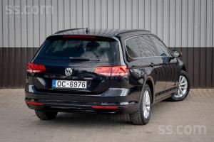 Black Volkswagen Passat B8 2017 in Tukums, with an engine capacity of 1.60 L and mileage of 214 thousand km for 10950 €, photo 7 on AUTOMOTO.COM.LV