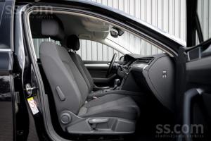 Black Volkswagen Passat B8 2017 in Tukums, with an engine capacity of 1.60 L and mileage of 214 thousand km for 8950 €, photo 13 on AUTOMOTO.COM.LV