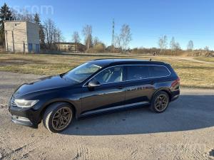 Black Volkswagen Passat B8 2017 in Jelgava, with an engine capacity of 2.00 L and mileage of 214 thousand km for 10000 €, photo 9 on AUTOMOTO.COM.LV