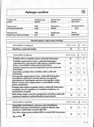 Черный Фольксваген Пассат Б8 2017 в Елгава, объемом двигателя 2.00 л и пробегом 262 тыс. км за 13600 €, фото 20 на AUTOMOTO.COM.LV