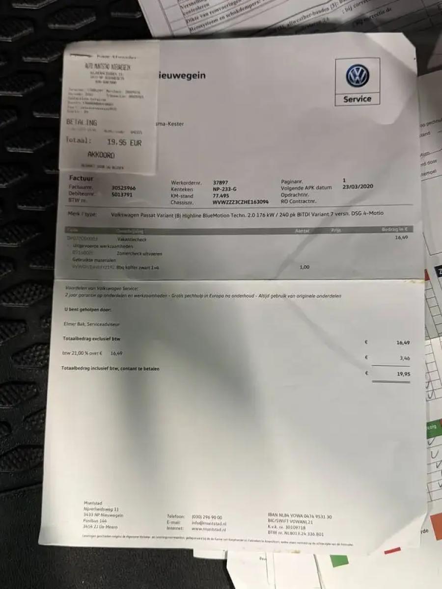 Black Volkswagen Passat B8 2017 in Jurmala, with an engine capacity of 2.00 L and mileage of 231 thousand km for 14750 €, photo 81 on AUTOMOTO.COM.LV