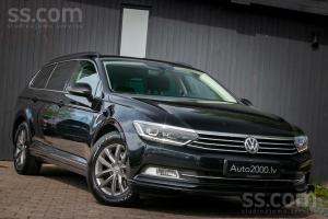 Black Volkswagen Passat B8 2017 in Tukums, with an engine capacity of 2.00 L and mileage of 155 thousand km for 10990 €, photo  on AUTOMOTO.COM.LV