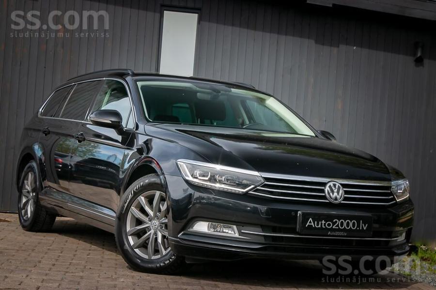 Melns Volkswagen Passat B8 2017 Tukums, ar dzinēja tilpumu 2.00 L un nobraukumu 155 tūkst. km par 10990 €, foto 1 vietnē AUTOMOTO.COM.LV