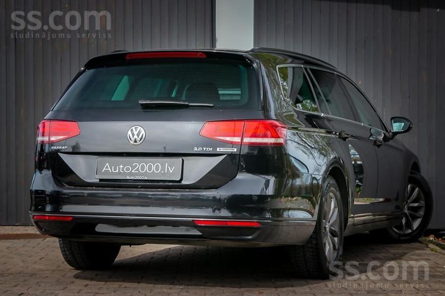 Melns Volkswagen Passat B8 2017 Tukums, ar dzinēja tilpumu 2.00 L un nobraukumu 155 tūkst. km par 10990 €, foto 4 vietnē AUTOMOTO.COM.LV