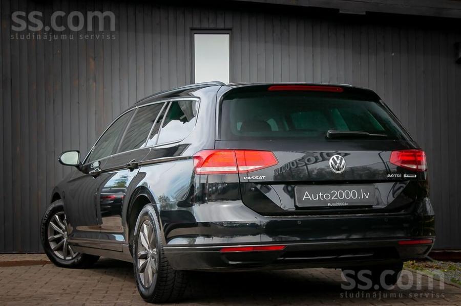 Melns Volkswagen Passat B8 2017 Tukums, ar dzinēja tilpumu 2.00 L un nobraukumu 155 tūkst. km par 10990 €, foto 5 vietnē AUTOMOTO.COM.LV
