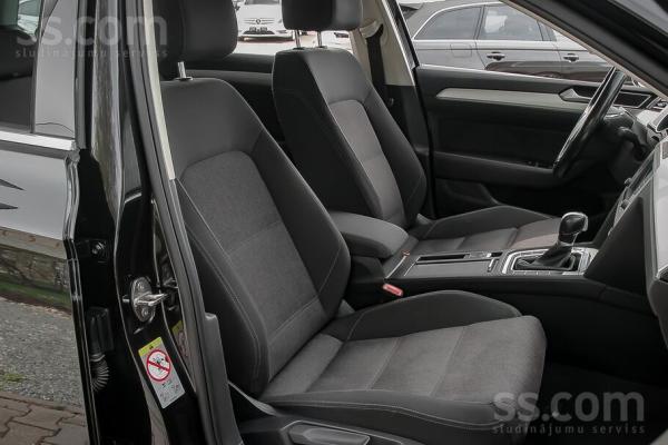 Melns Volkswagen Passat B8 2017 Tukums, ar dzinēja tilpumu 2.00 L un nobraukumu 155 tūkst. km par 10990 €, foto 5 vietnē AUTOMOTO.COM.LV