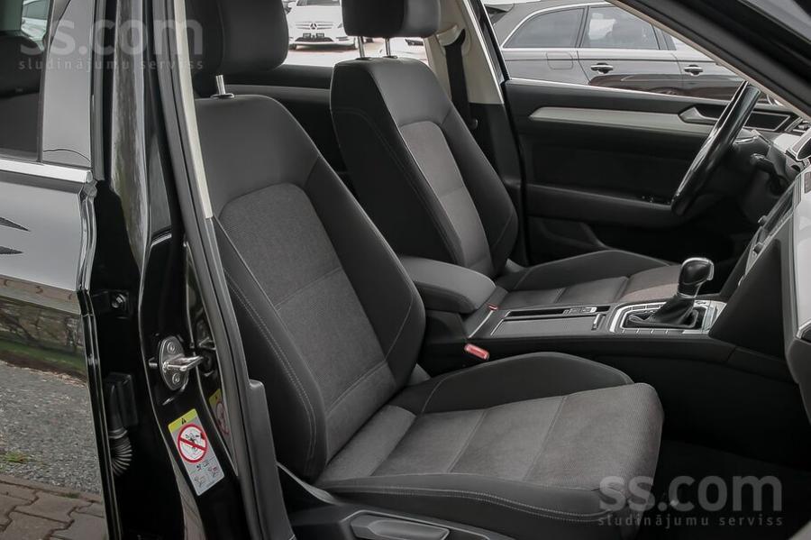 Melns Volkswagen Passat B8 2017 Tukums, ar dzinēja tilpumu 2.00 L un nobraukumu 155 tūkst. km par 10990 €, foto 6 vietnē AUTOMOTO.COM.LV
