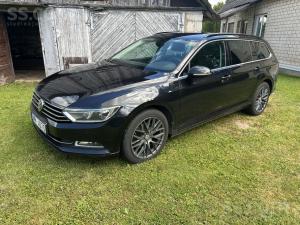 Melns Volkswagen Passat B8 2017 Valmiera, ar dzinēja tilpumu 2.00 L un nobraukumu 303 tūkst. km par 7700 €, foto  vietnē AUTOMOTO.COM.LV
