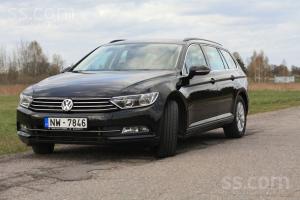 Melns Volkswagen Passat B8 2017 Rīga, ar dzinēja tilpumu 2.00 L un nobraukumu 217 tūkst. km par 9500 €, foto  vietnē AUTOMOTO.COM.LV