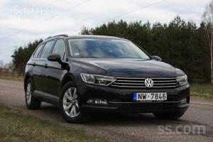 Black Volkswagen Passat B8 2017 in Riga, with an engine capacity of 2.00 L and mileage of 217 thousand km for 9500 €, photo 3 on AUTOMOTO.COM.LV