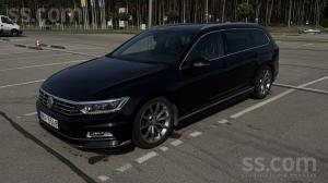 Black Volkswagen Passat B8 2017 in Riga, with an engine capacity of 2.00 L and mileage of 224 thousand km for 16900 €, photo  on AUTOMOTO.COM.LV