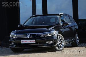 Black Volkswagen Passat B8 2017 in Tukums, with an engine capacity of 2.00 L and mileage of 233 thousand km for 13190 €, photo 6 on AUTOMOTO.COM.LV