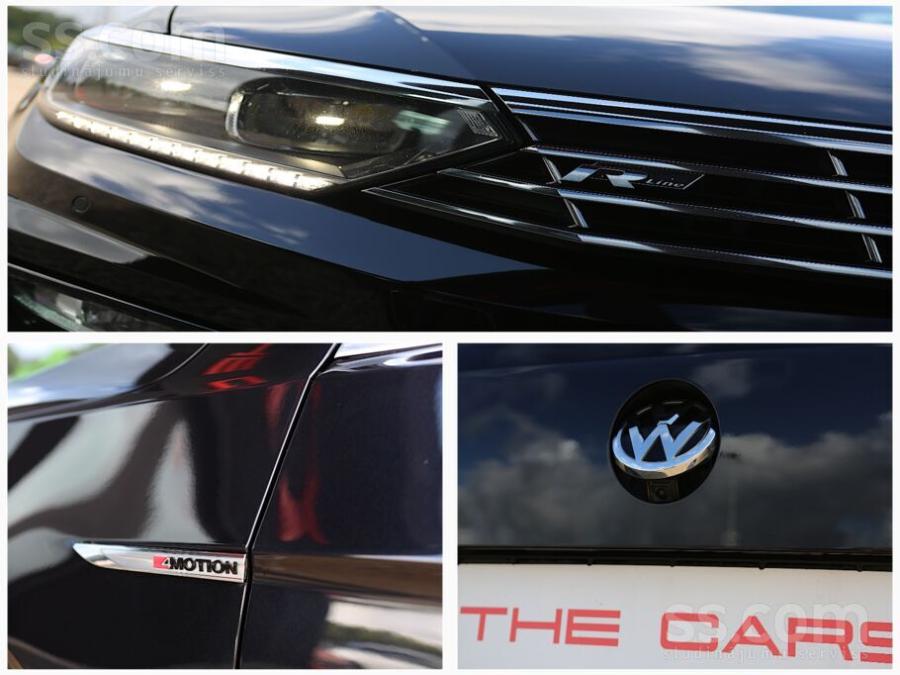 Black Volkswagen Passat B8 2017 in Tukums, with an engine capacity of 2.00 L and mileage of 233 thousand km for 13190 €, photo 26 on AUTOMOTO.COM.LV