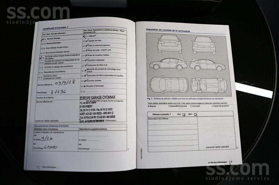 Black Volkswagen Passat B8 2017 in Tukums, with an engine capacity of 2.00 L and mileage of 233 thousand km for 13190 €, photo 29 on AUTOMOTO.COM.LV