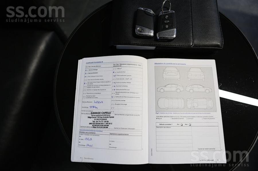 Black Volkswagen Passat B8 2017 in Tukums, with an engine capacity of 2.00 L and mileage of 233 thousand km for 13190 €, photo 34 on AUTOMOTO.COM.LV