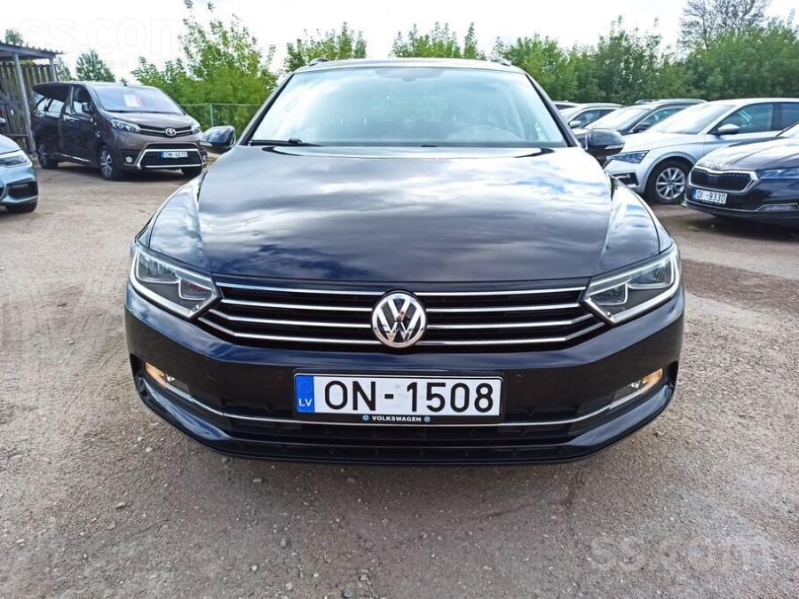 Black Volkswagen Passat B8 2017 in Daugavpils, with an engine capacity of 1.60 L and mileage of 0 thousand km for 9490 €, photo 4 on AUTOMOTO.COM.LV