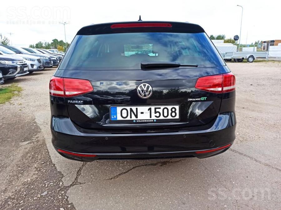Black Volkswagen Passat B8 2017 in Daugavpils, with an engine capacity of 1.60 L and mileage of 0 thousand km for 9490 €, photo 7 on AUTOMOTO.COM.LV