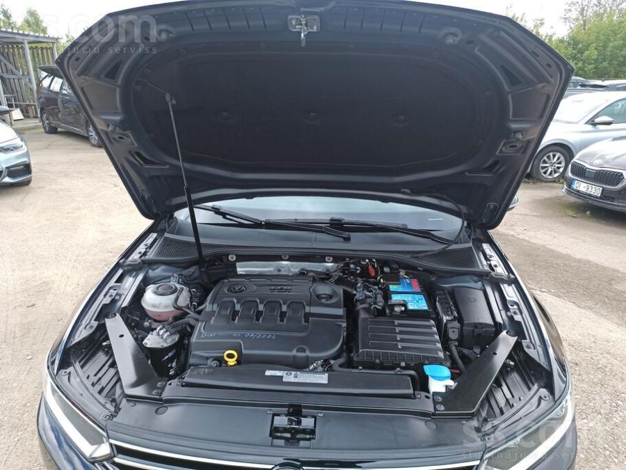 Black Volkswagen Passat B8 2017 in Daugavpils, with an engine capacity of 1.60 L and mileage of 0 thousand km for 9490 €, photo 14 on AUTOMOTO.COM.LV
