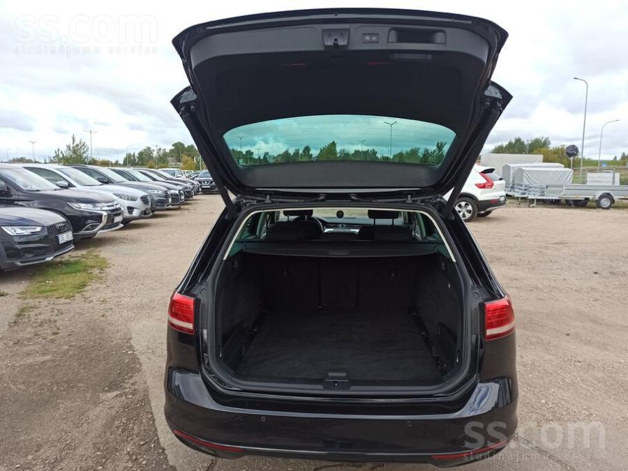 Black Volkswagen Passat B8 2017 in Daugavpils, with an engine capacity of 1.60 L and mileage of 0 thousand km for 9490 €, photo 16 on AUTOMOTO.COM.LV