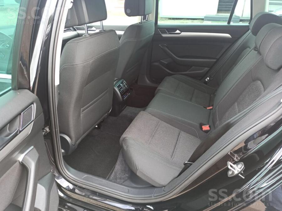 Black Volkswagen Passat B8 2017 in Daugavpils, with an engine capacity of 1.60 L and mileage of 0 thousand km for 9490 €, photo 19 on AUTOMOTO.COM.LV
