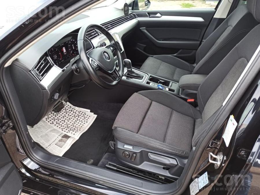 Black Volkswagen Passat B8 2017 in Daugavpils, with an engine capacity of 1.60 L and mileage of 0 thousand km for 9490 €, photo 21 on AUTOMOTO.COM.LV