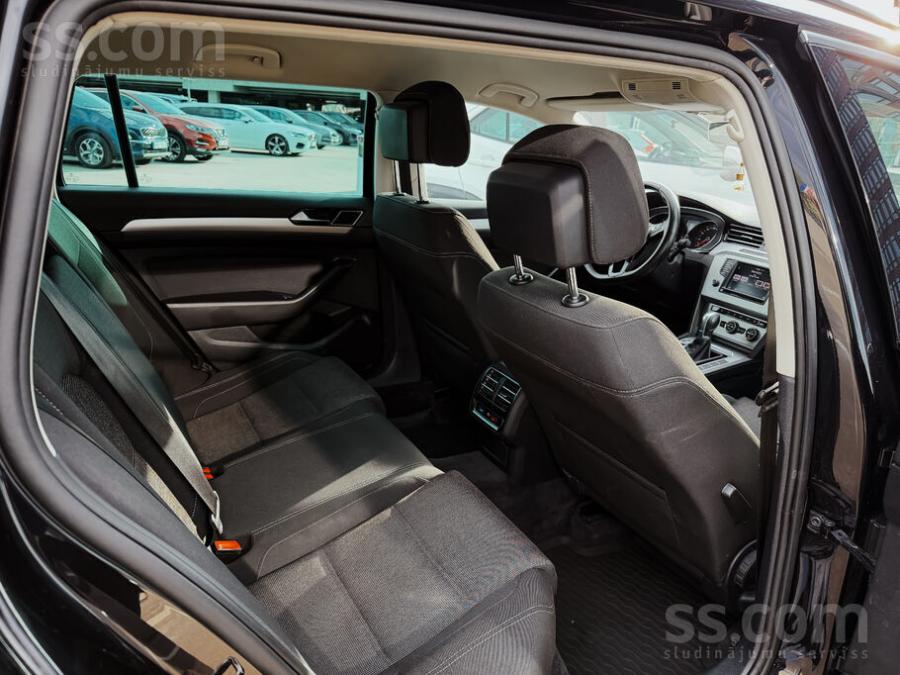Melns Volkswagen Passat B8 2017 Rīga, ar dzinēja tilpumu 2.00 L un nobraukumu 0 tūkst. km par 8950 €, foto 11 vietnē AUTOMOTO.COM.LV